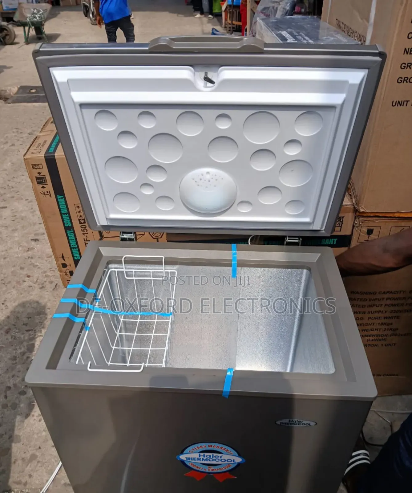 Haier Thermocool Model 150 Deep Freezer Silver Colour in Onitsha ...