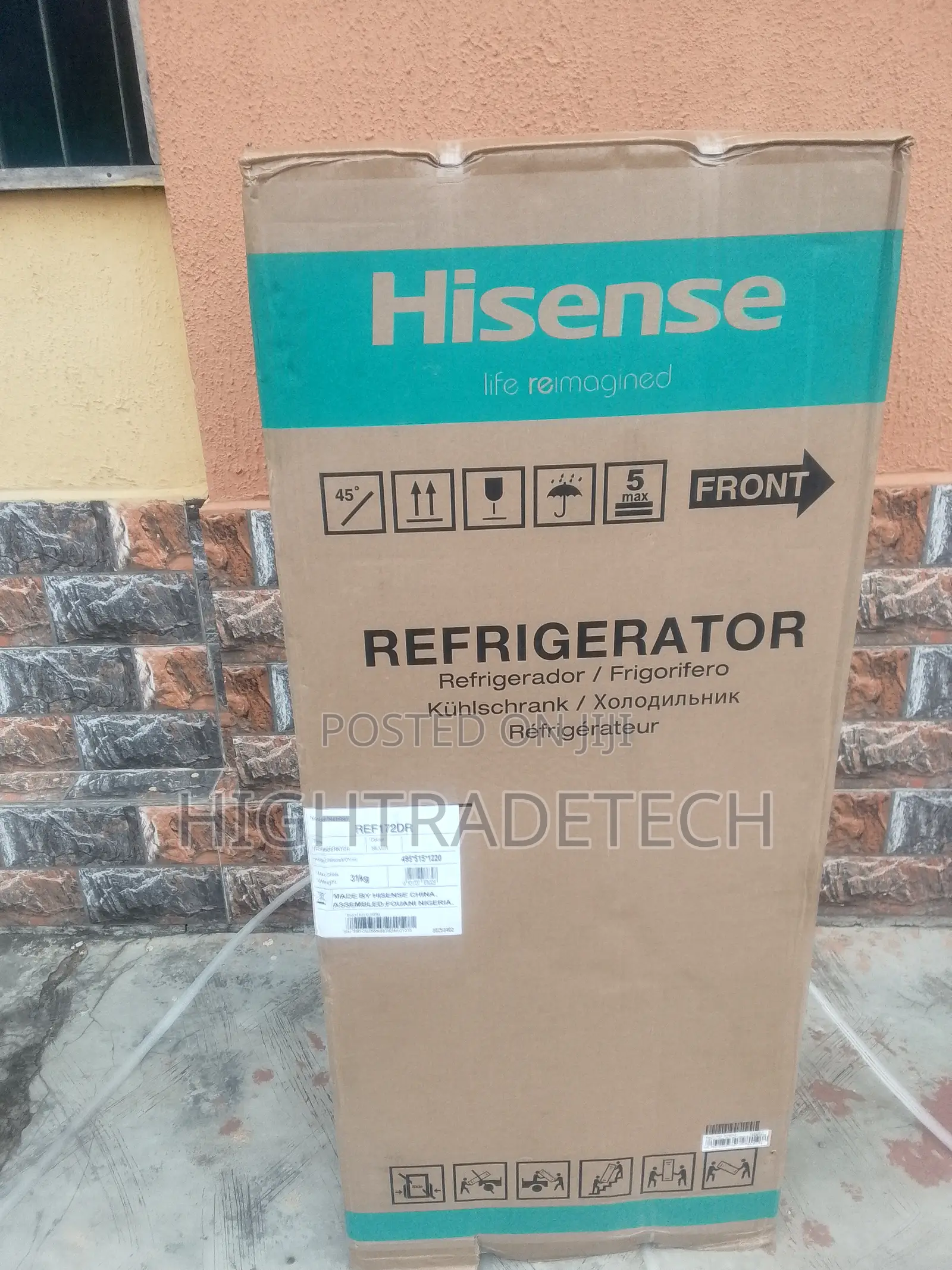 Hisense 124l Single Door Fridge – Model Ref172dr in Alimosho - Kitchen ...