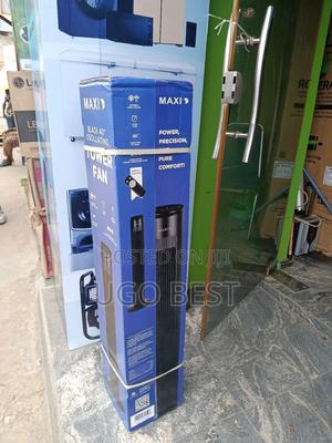 Maxi Black Oscillating Power Tower Fan in Ajah - Home Appliances, Ugo ...
