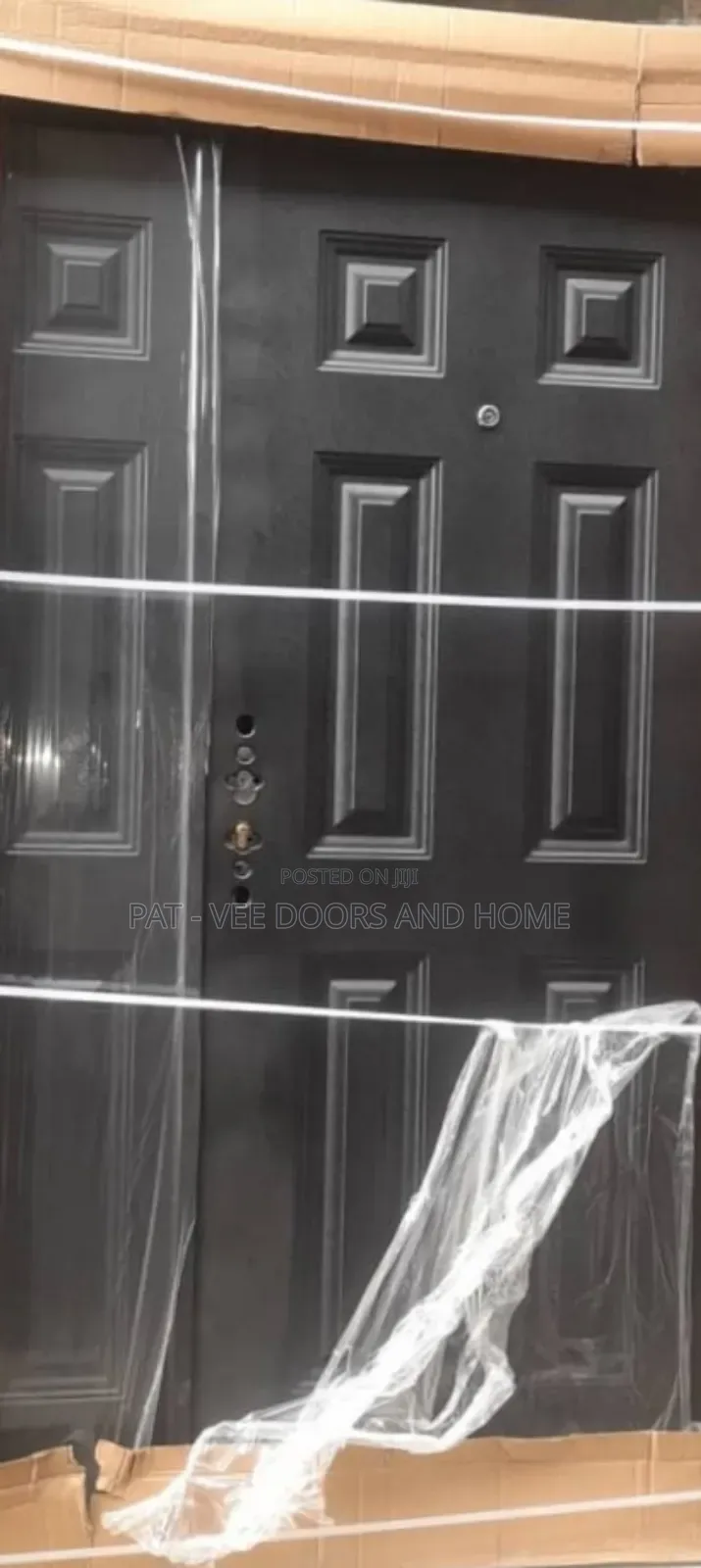 Black Harmony 4ft by 7 Door in Orile - Doors & Security, Pat-vee Doors ...