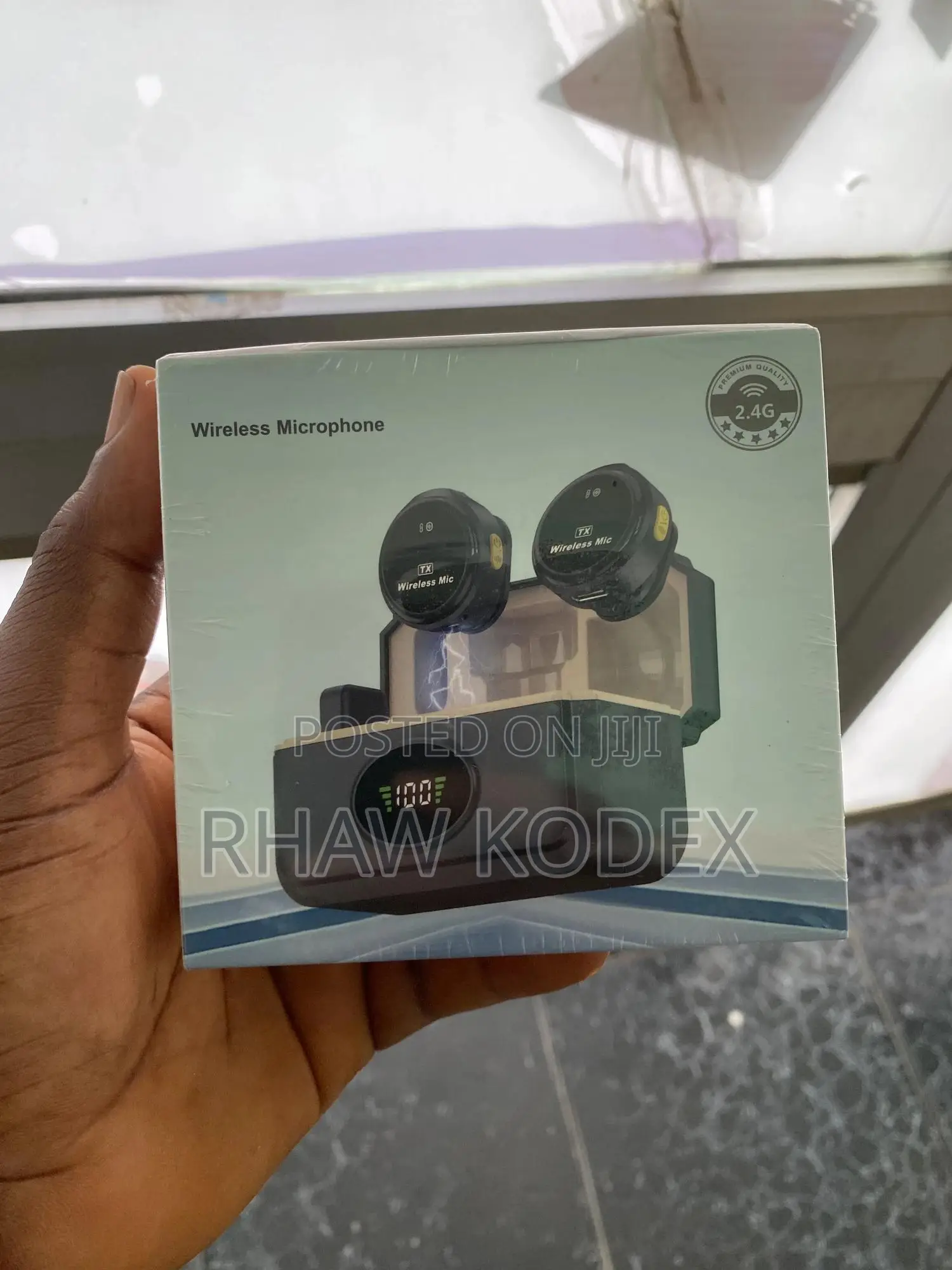 Button Clip Magnetic Wireless Mic 2in1 iPhone/Type C Microphone in ...