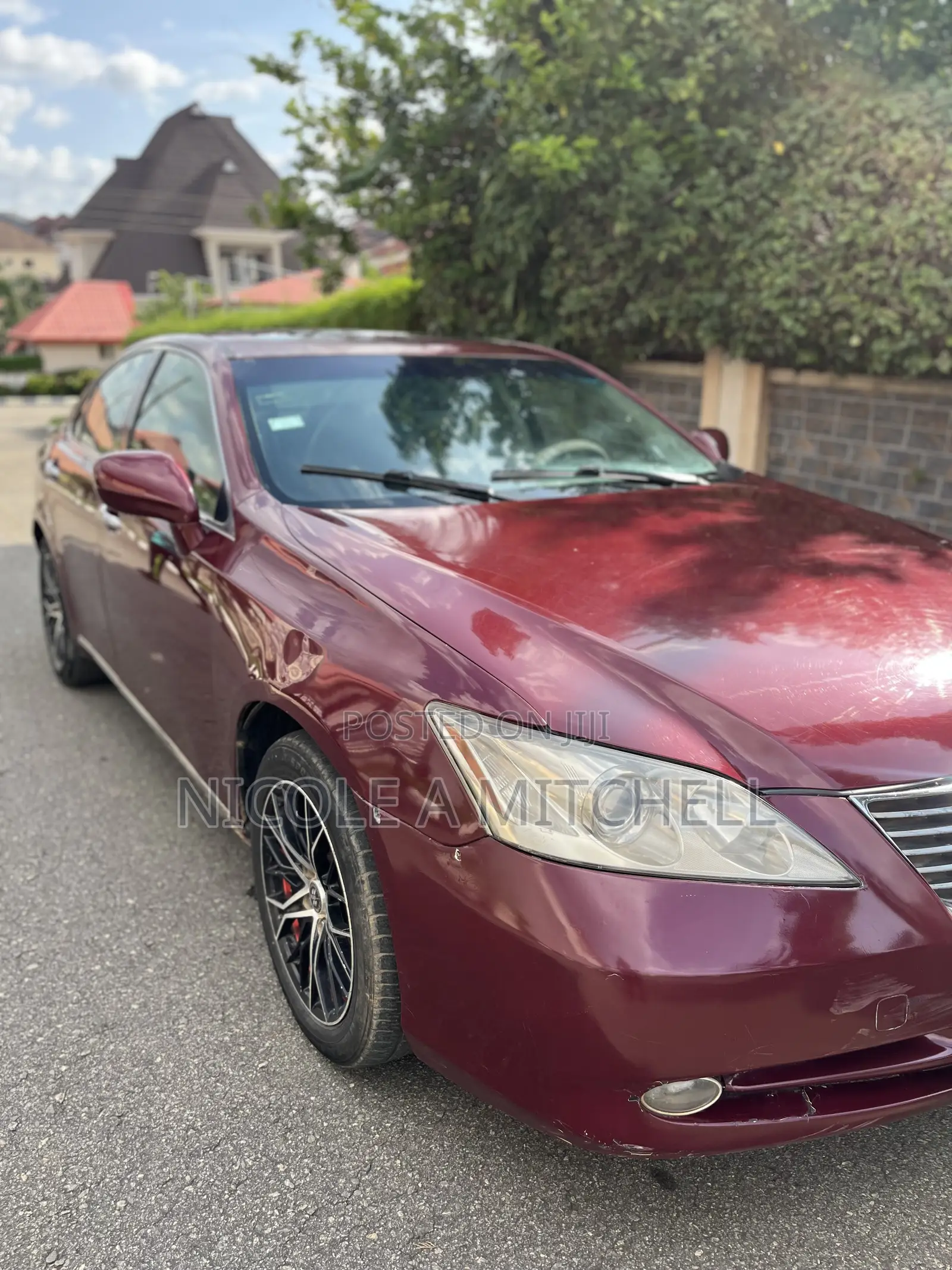 Lexus ES 350 2008 Burgundy in Apo District - Cars, Mr Young | Jiji.ng