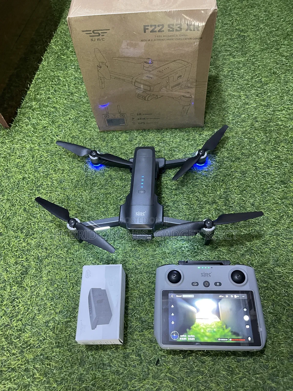 6km Professional GPS Drone F22s S3 Smart Screen Remote in Ikorodu ...