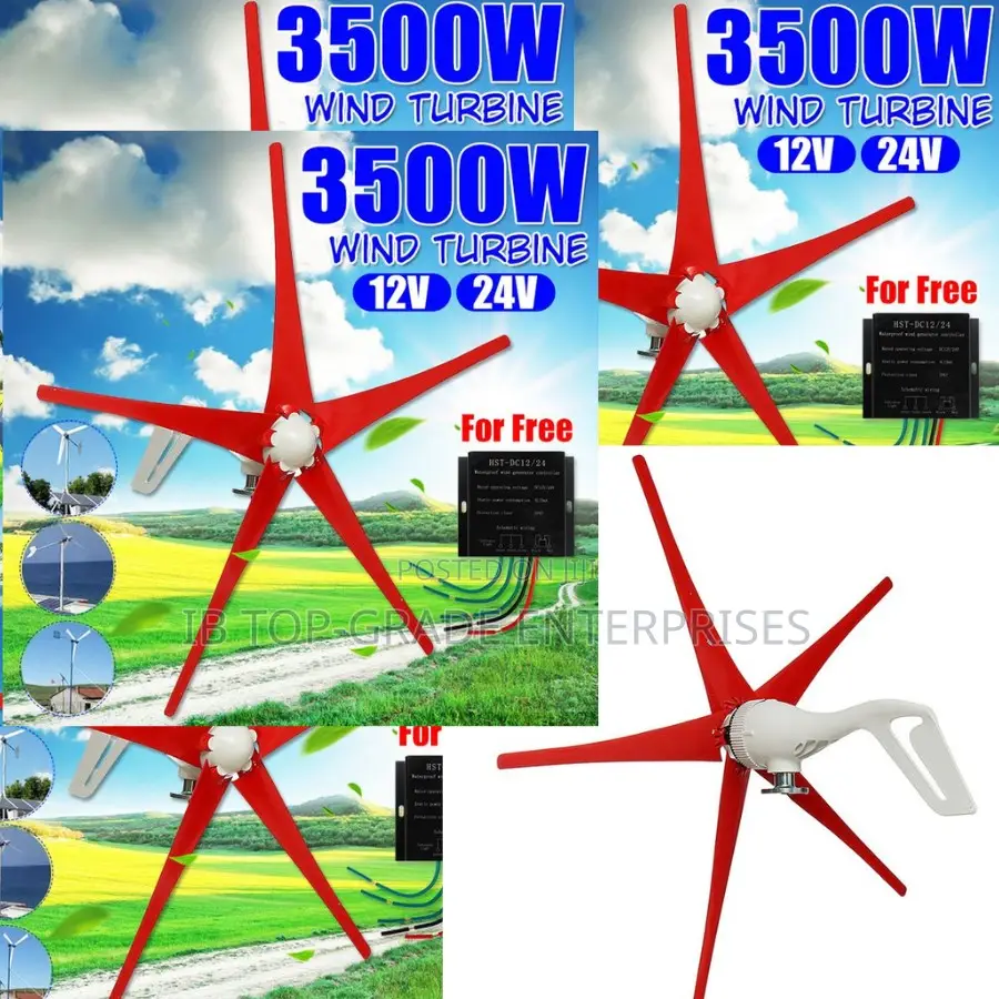 New Standard: 3500w Wind Turbine Engineered for Superior Performance in ...