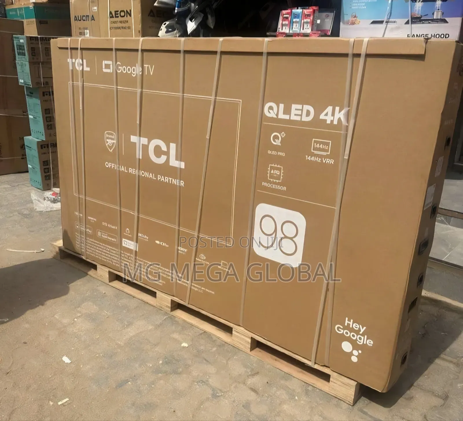 TCL 98 Inches Qled,Google Tv in Lekki - TV & DVD Equipment, Mg Mega ...