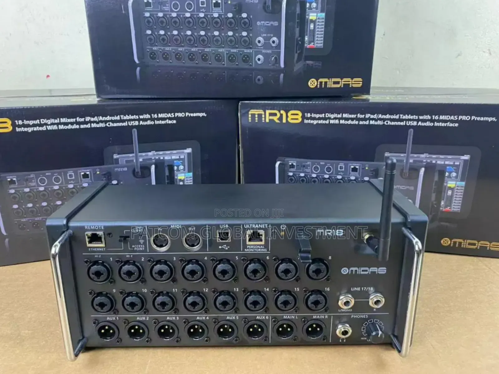 Midas Digital Mixer Mr18 in Ikeja - Audio & Music Equipment, Patcom ...