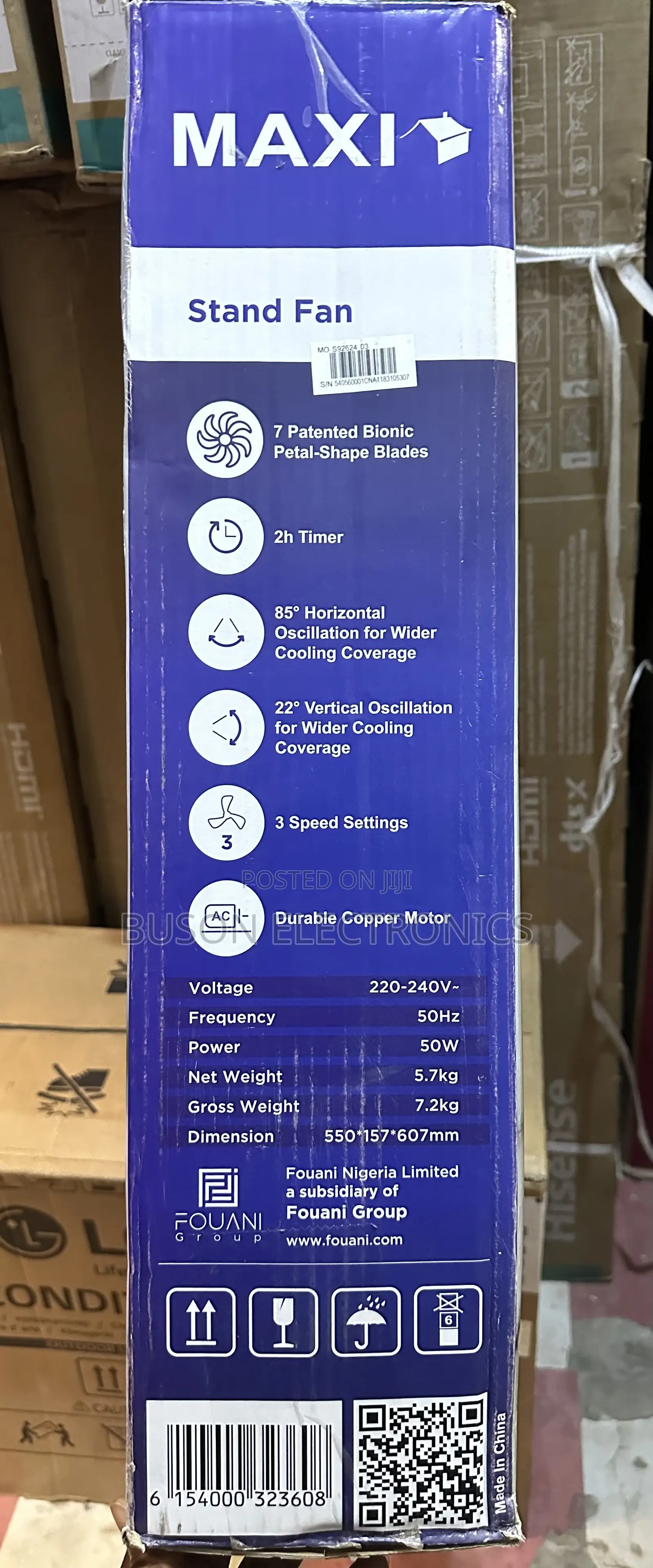 Maxi Standing Fan in Ojo - Home Appliances, Buson Electronics | Jiji.ng