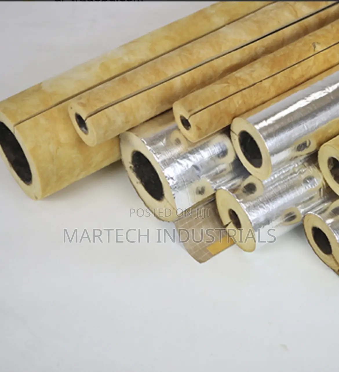 Fiberglass Insulation Pipe With Aluminum Foil in Yaba - Building ...