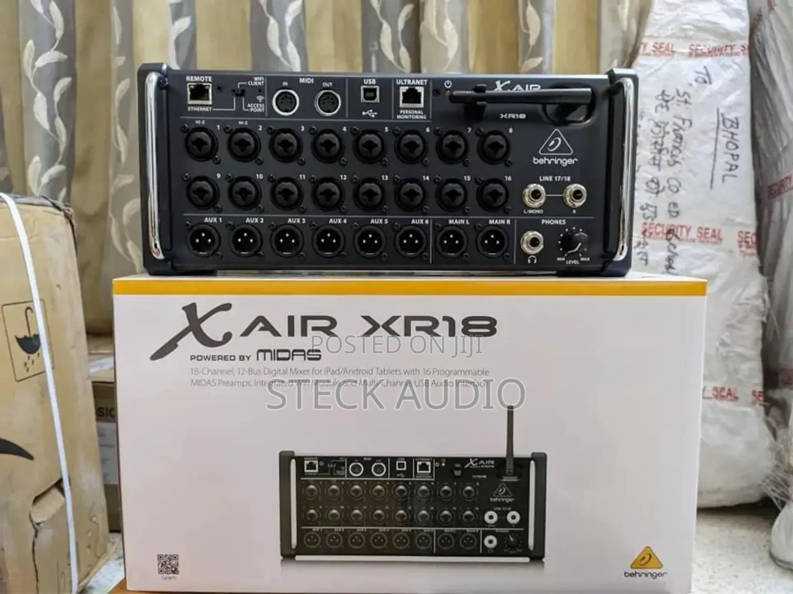 X-Air Xr18 Midas 18 Channel, 16 Bus Digital Mixer in Gbagada - Audio ...