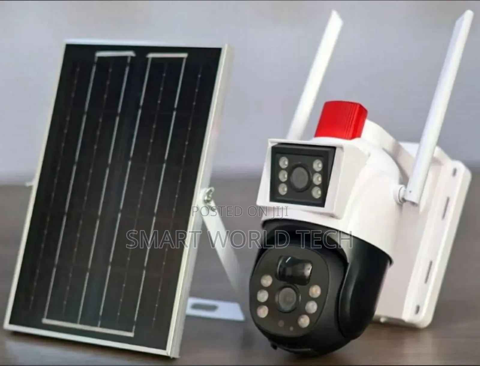 Dual Lens PTZ Surveillance Solar Camera Sim Card Enable in Owerri ...