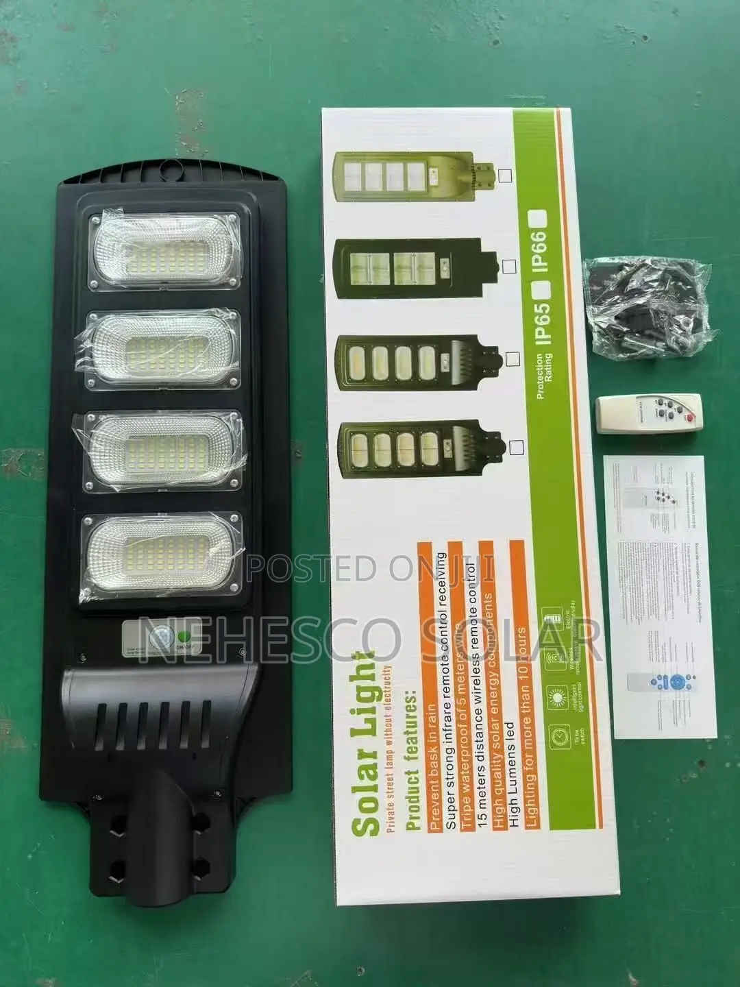 4-Eyes 400w Solar Street Light in Ojo - Electrical Equipment, Nehesco ...