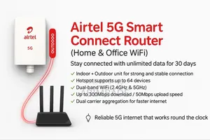 5g Odu Router ( Airtel Smart Connect) in Alimosho - Networking Products, Abimbade John | Jiji.ng