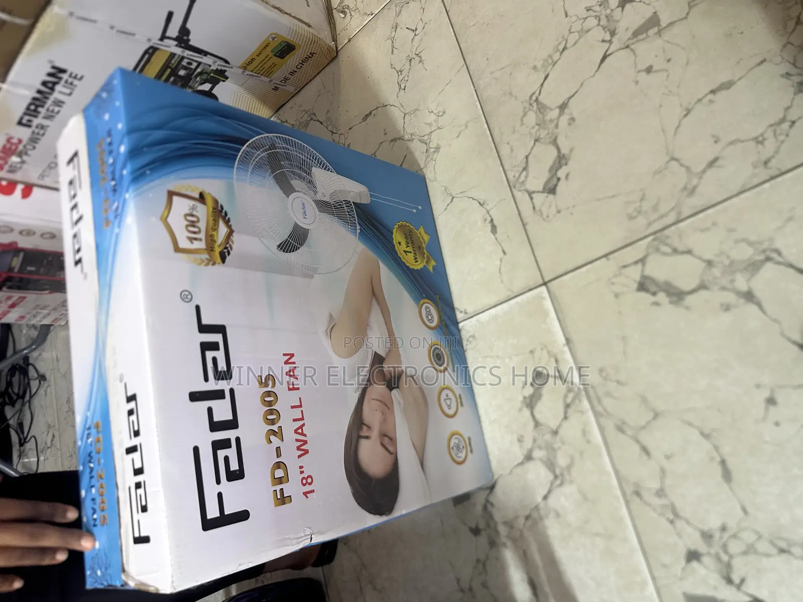 Fadar 18inches Wall Fan Fd-2005 in Wuse 2 - Home Appliances, Winners Electronics Home | Jiji.ng