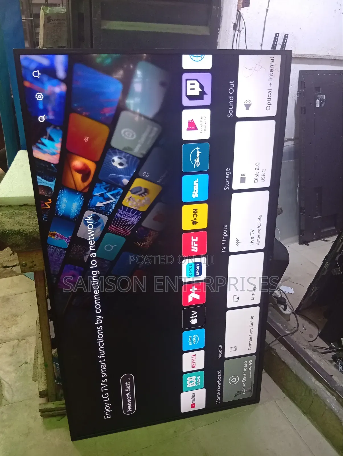 Lg Un 65inches 2020 in Ojo - TV & DVD Equipment, Samson Enterprises ...