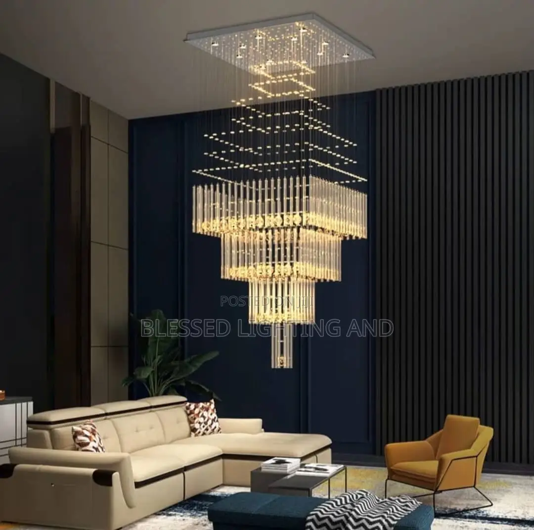 Led Duplex Living Room, Restaurant, Staircase, Reception in Lekki ...