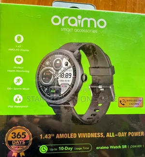 Oraimo Watch 5r in Ikorodu - Smart Watches, Starblink Store | Jiji.ng