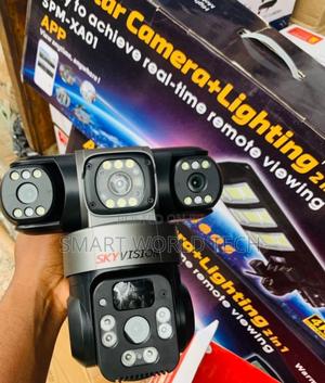 Triple Lens PTZ Outdoor/Indoor Solar Camera 4g in Port-Harcourt ...