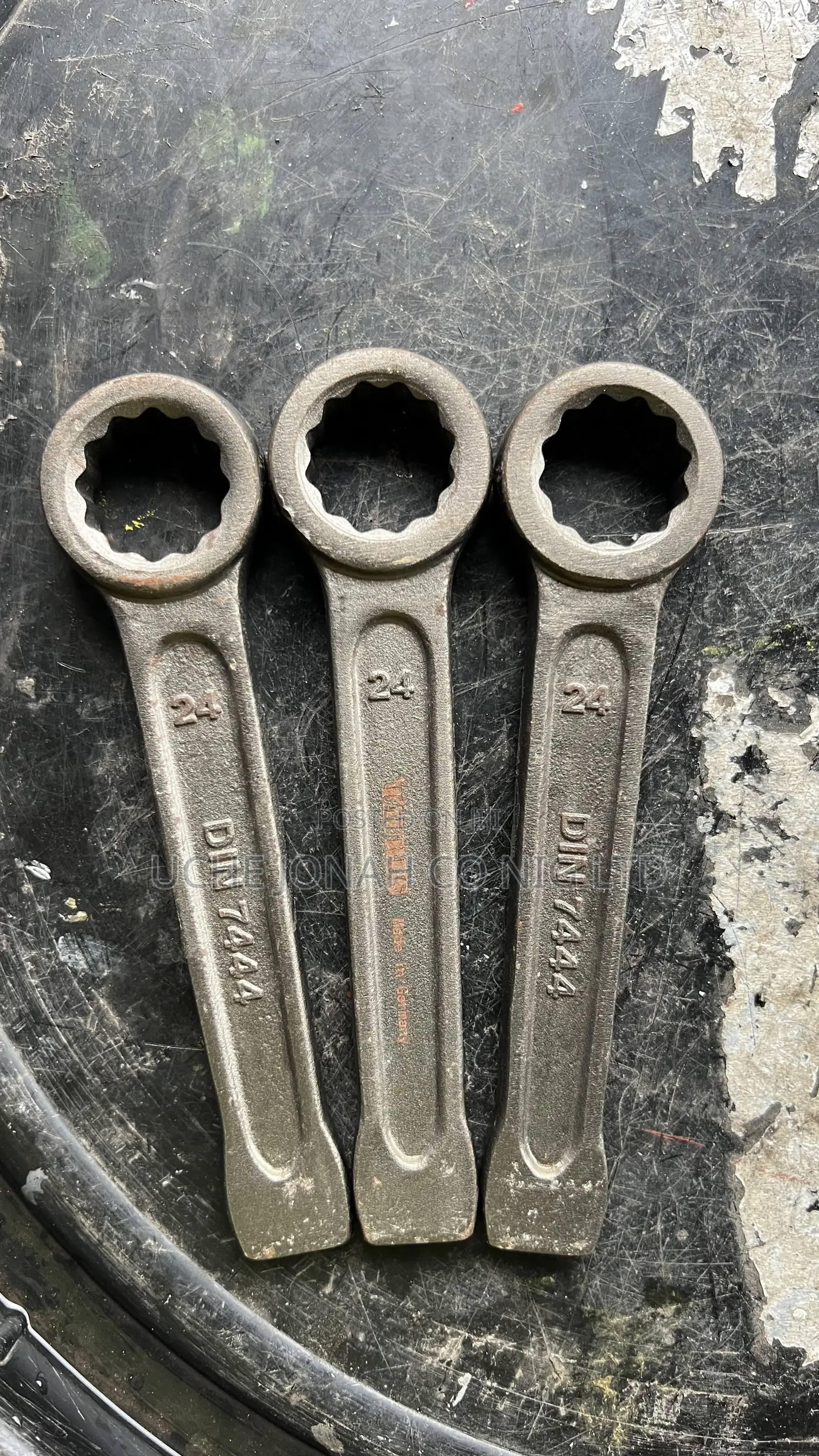 24mm Alloy Steel Hammer Striking Wrench Slogging Spanner in Port ...