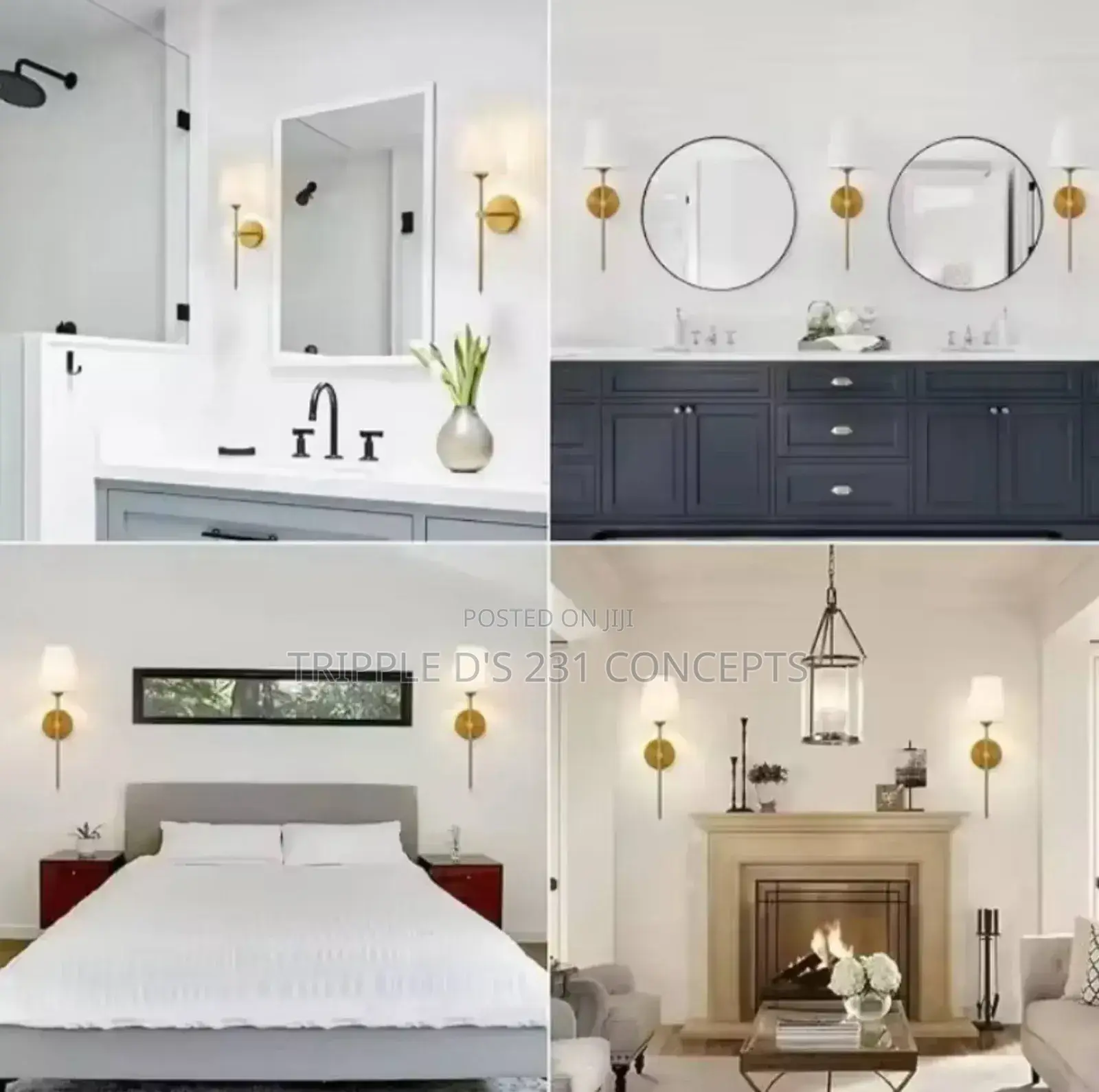 Modern Wall Lamp Led Charge RGB Bulb Removable Wireless for Bedroom in ...