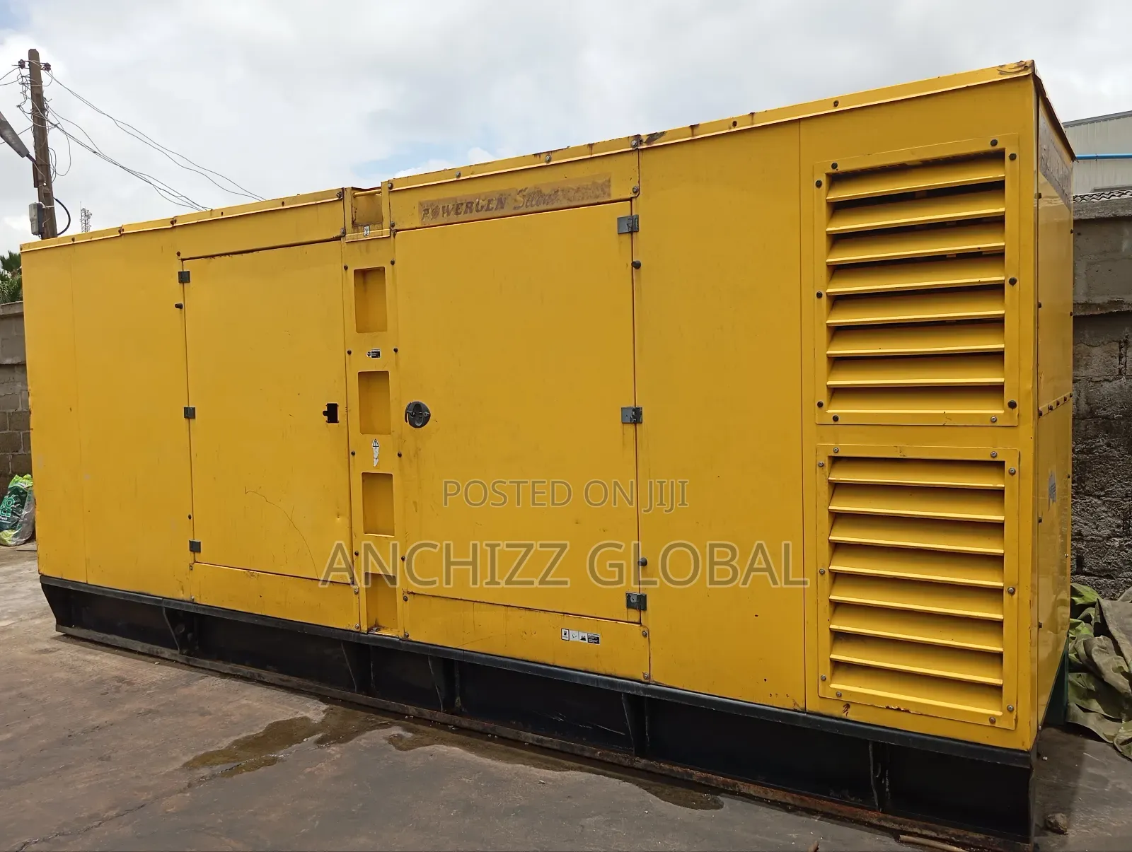 500kva Cummins Soundproof Diesel Generator for sale - ANCHIZZ GLOBAL ...