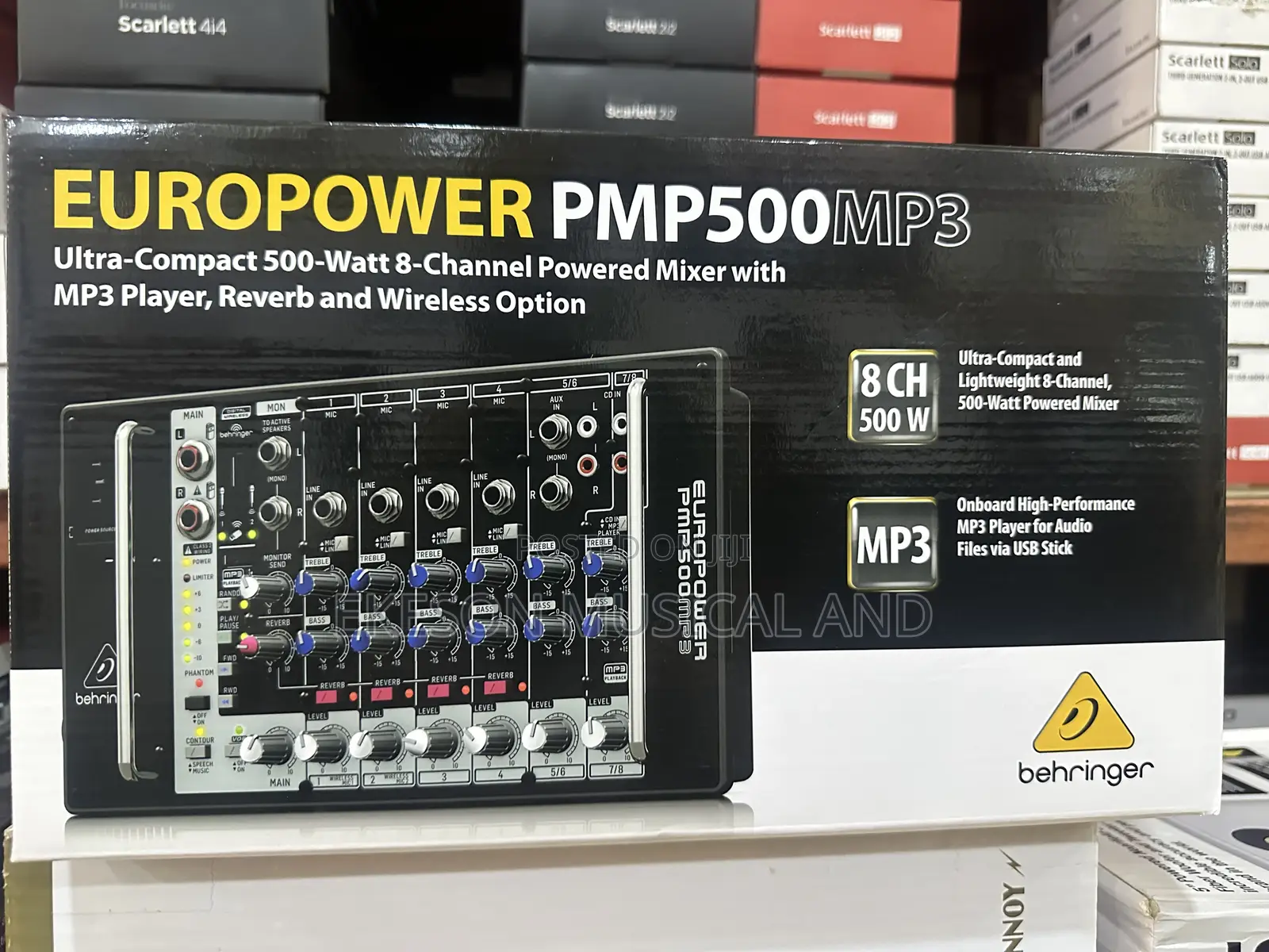Behringer Mixer Amplifier in Ikeja - Audio & Music Equipment, Ekeson Musical And Electronics ...