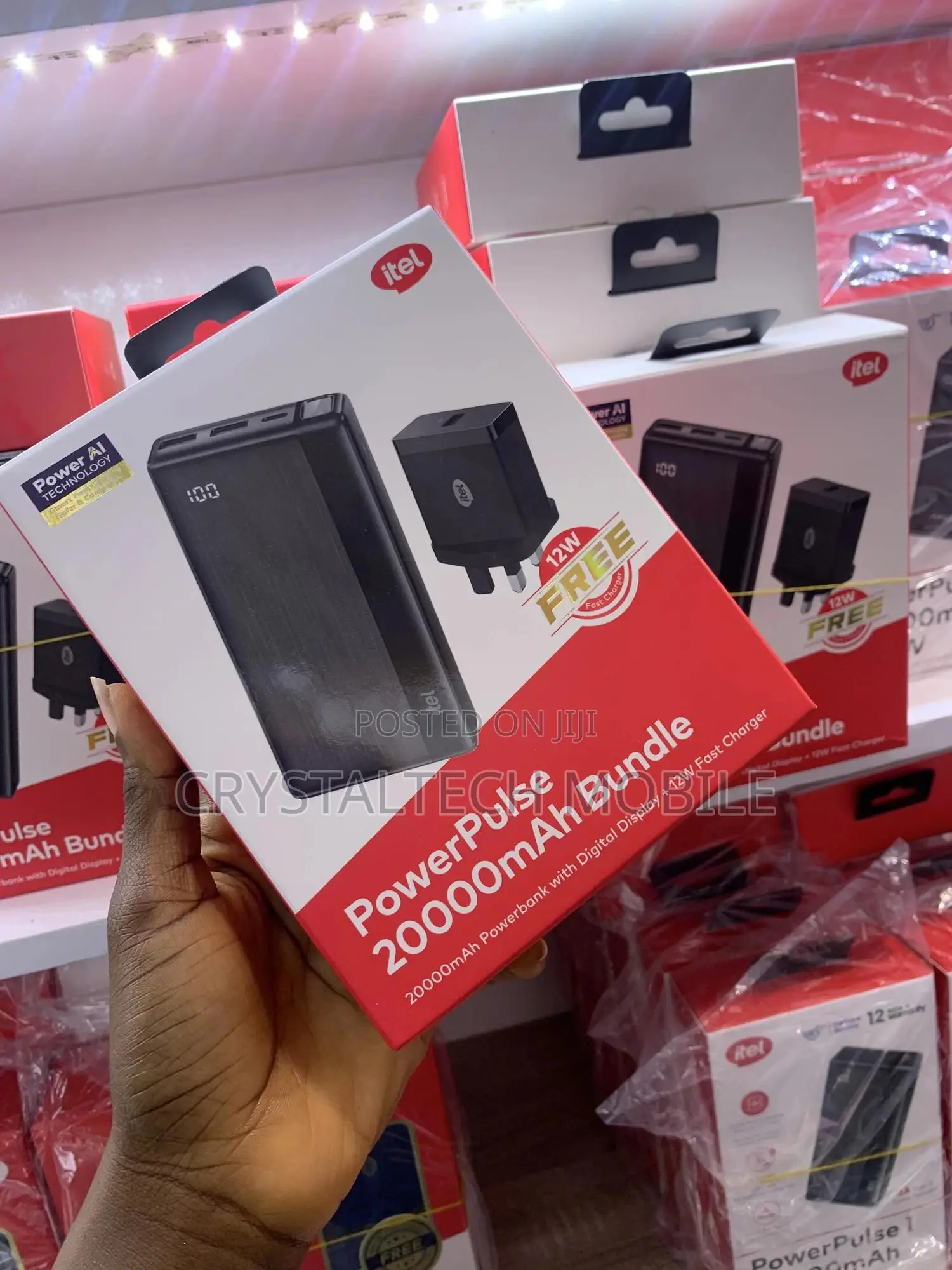 Itel 20000mah Power Bank With Free 12w Charger in Ojo - Accessories for ...