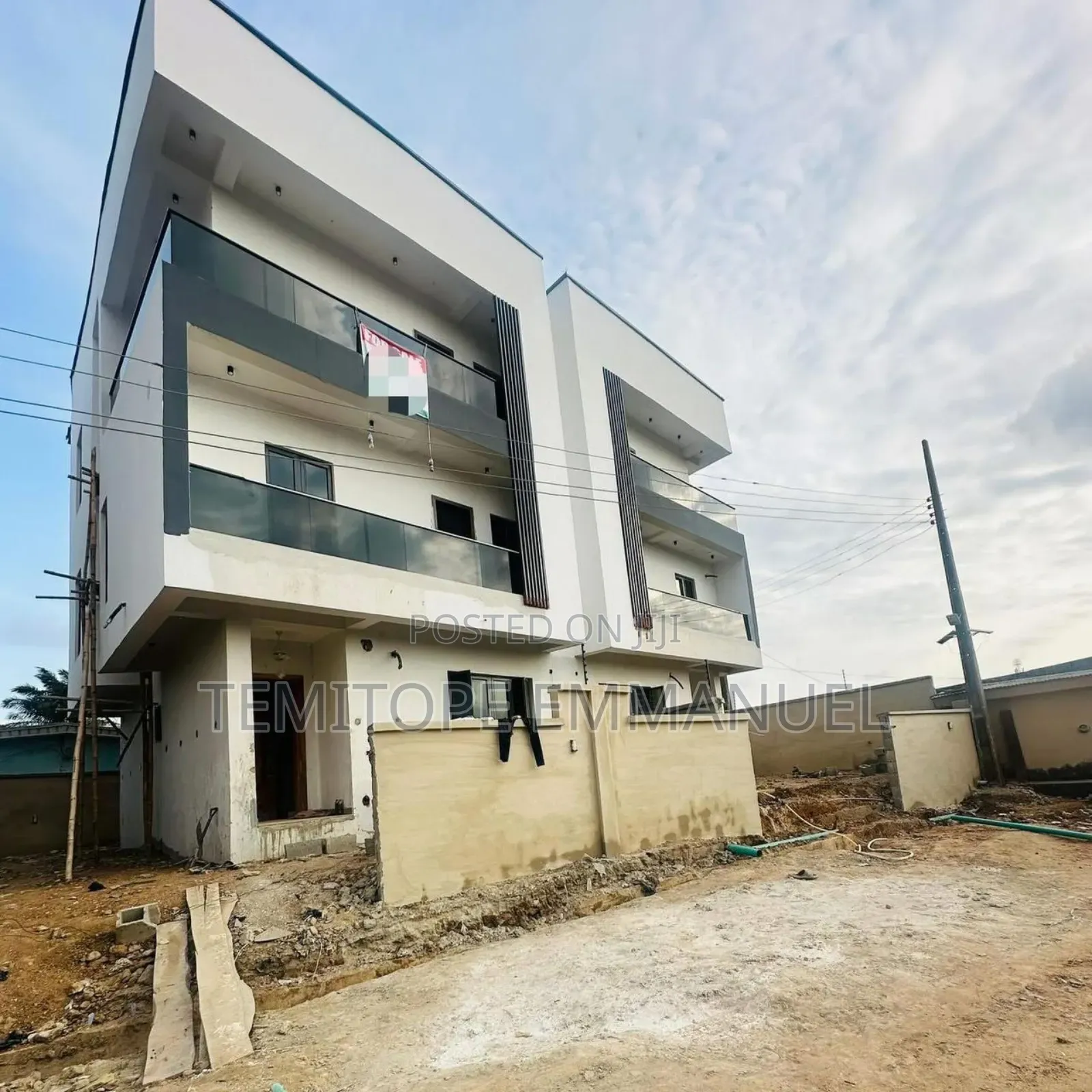 Furnished 4bdrm Duplex in Estate Oko Oba Agege for sale in New Oko Oba ...