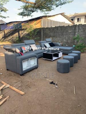 U Shaped Chair With Head Rest and Puffs in Lagos State - Furniture ...