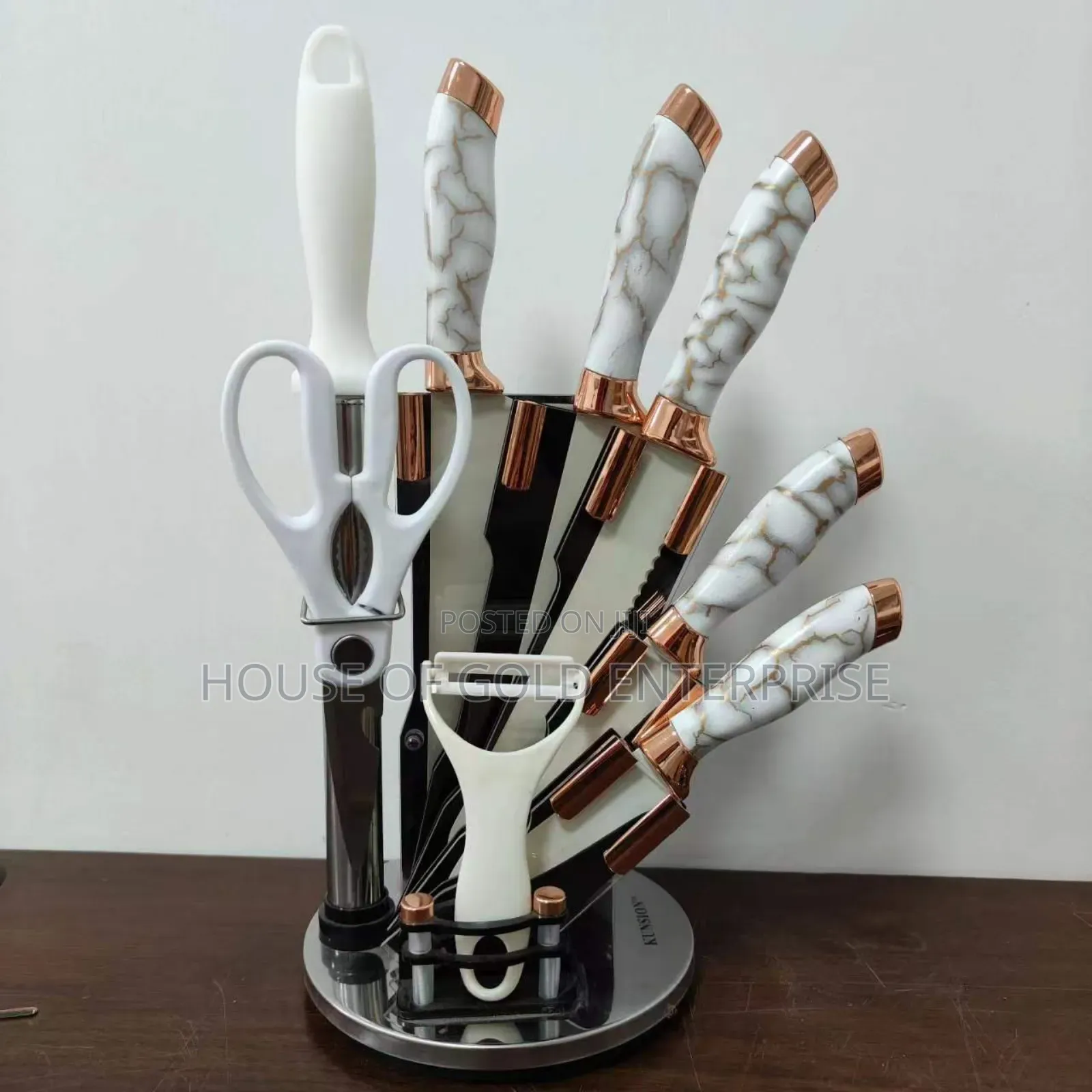 Kitchen Knife Set With a Rotating Holder in Lagos Island (Eko ...