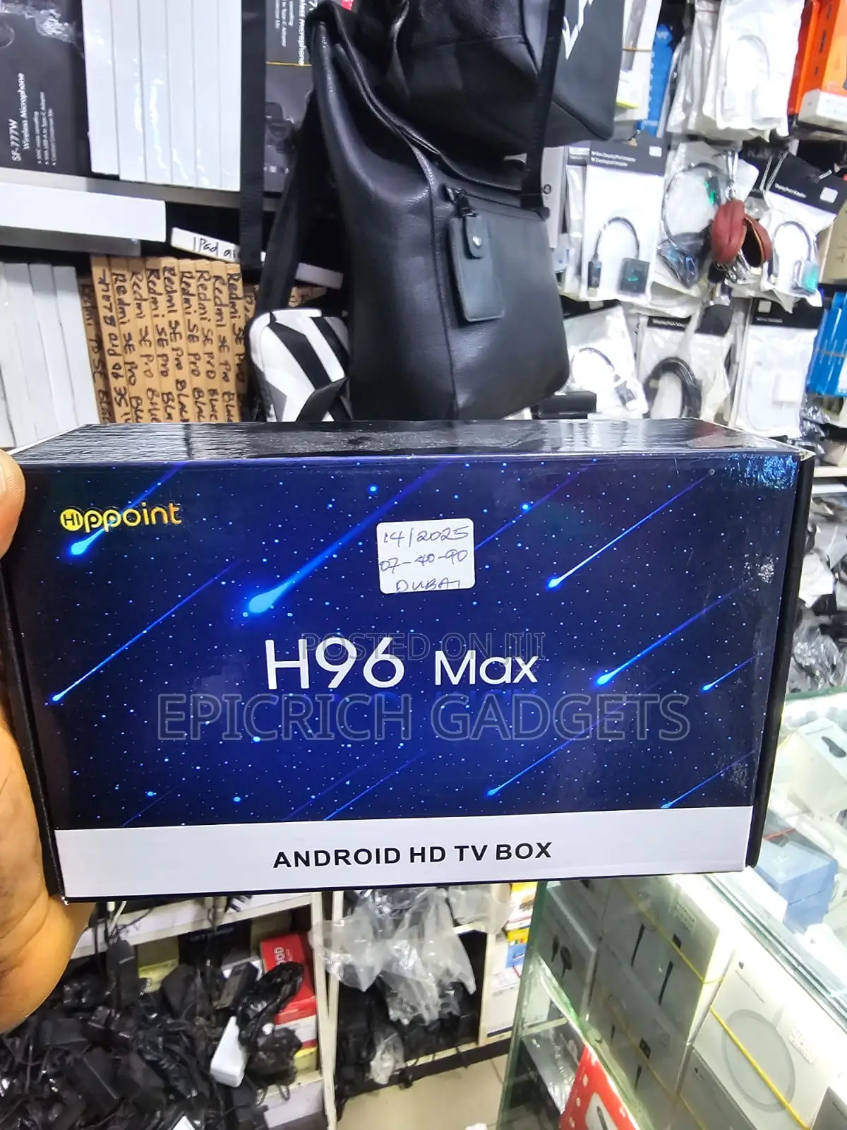 H96 Max Android Hd Tv Box in Central Business District - TV & DVD ...