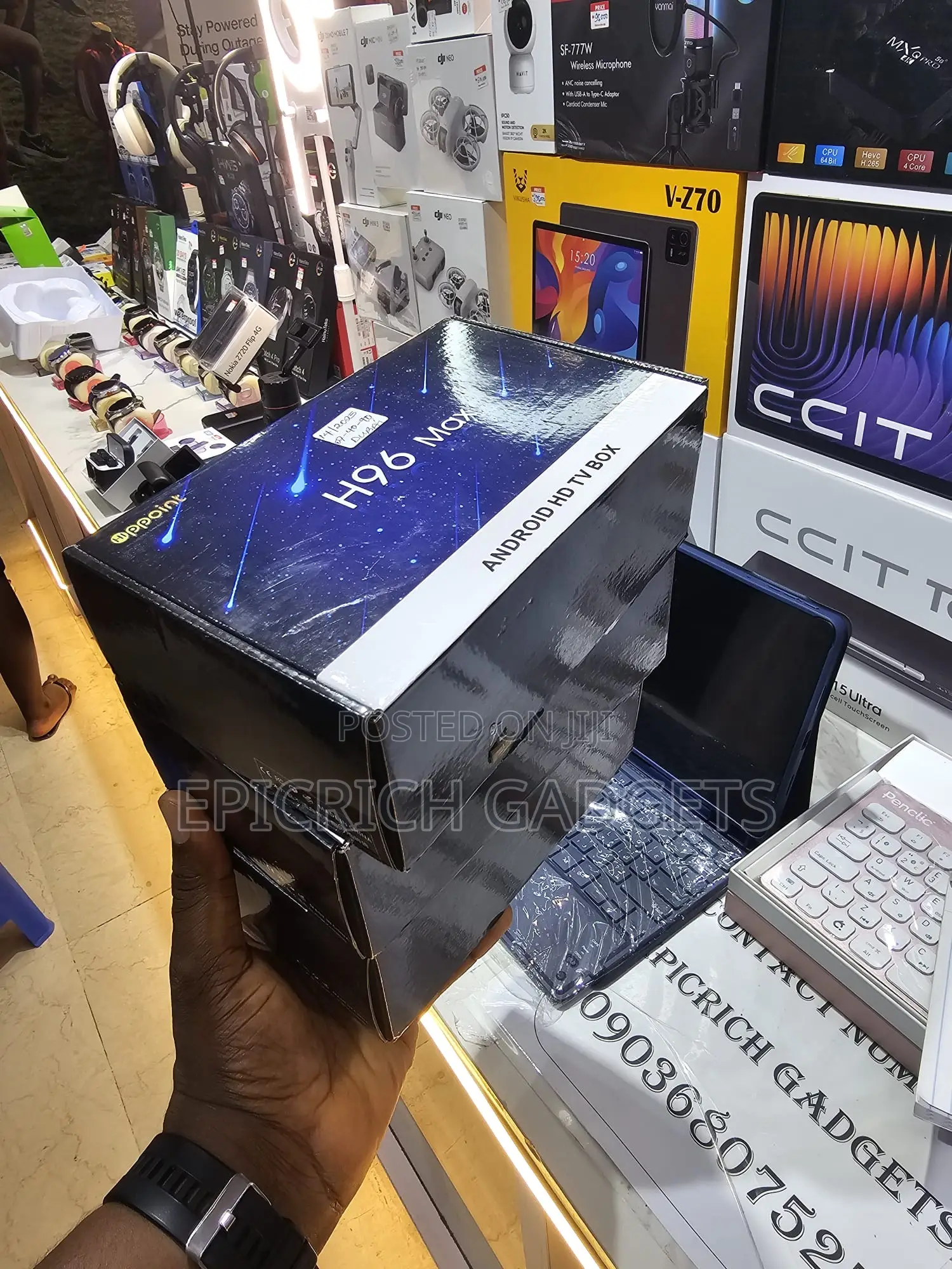 H96 Max Android Hd Tv Box in Central Business District - TV & DVD ...