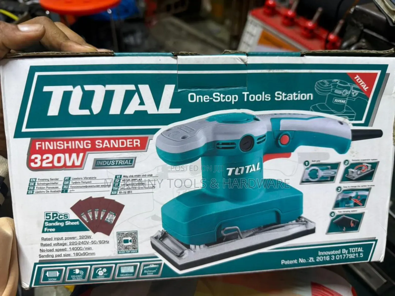 Total Finishing Sander 320w (Model Tf). in Lagos Island (Eko ...