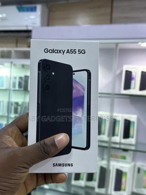 New Samsung Galaxy A55 128 GB Black in Ikeja - Mobile Phones, Aby Gadgets | Jiji.ng