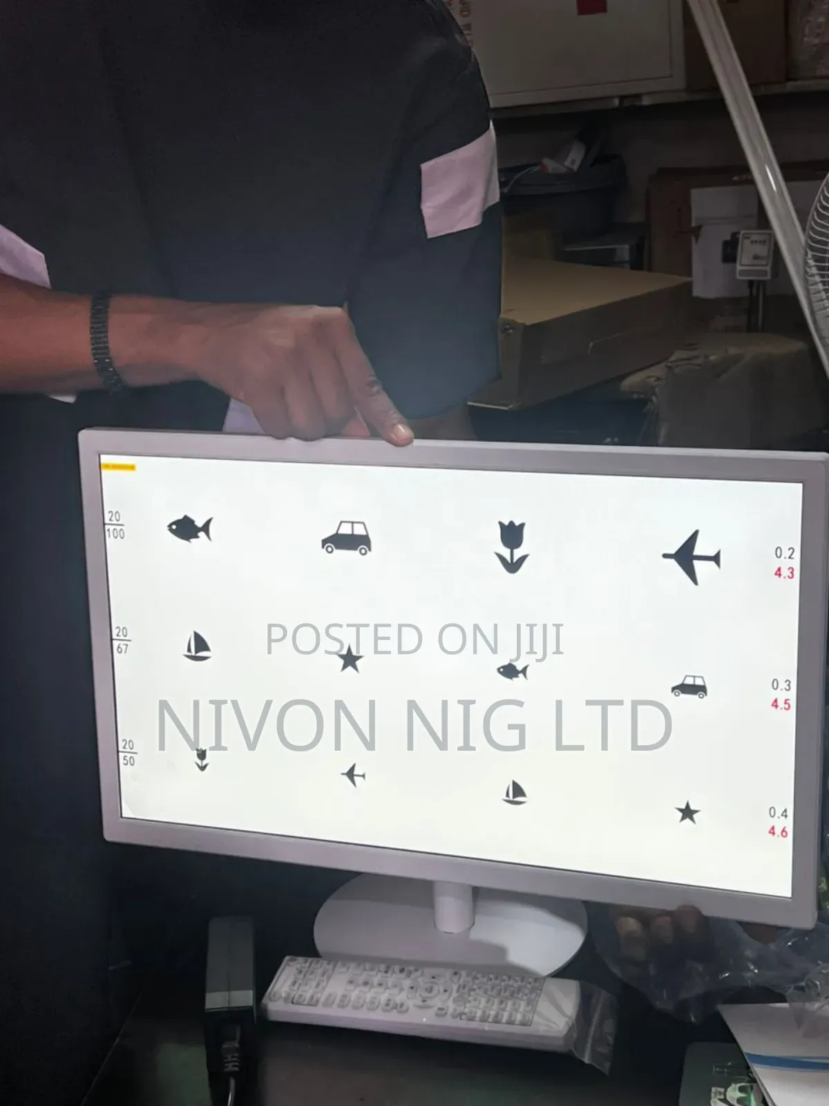 Electronic Visual Acuity Chart Tv in Lagos Island (Eko) - Medical ...