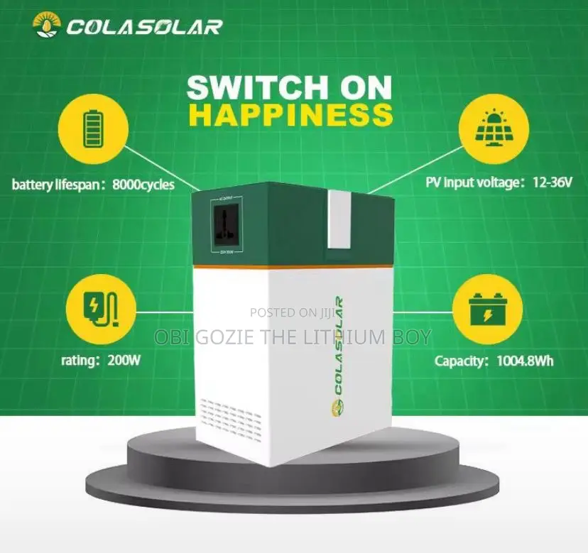 1kwh 20000w Cola Solar Generator Power Station Is Available in Stock in ...
