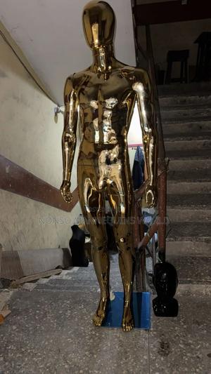Normal Size Faceless Male Gold Chrome Mannequin in Lagos Island (Eko ...