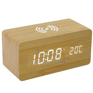 Wooden Digital Alarm Clock for sale - Ogabi Store Price: ₦ 18,000 on ...