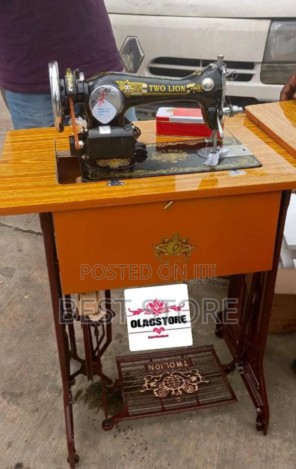 Electric Domestic Manual Sewing Machine Two Lion Flat in Shomolu - Home ...
