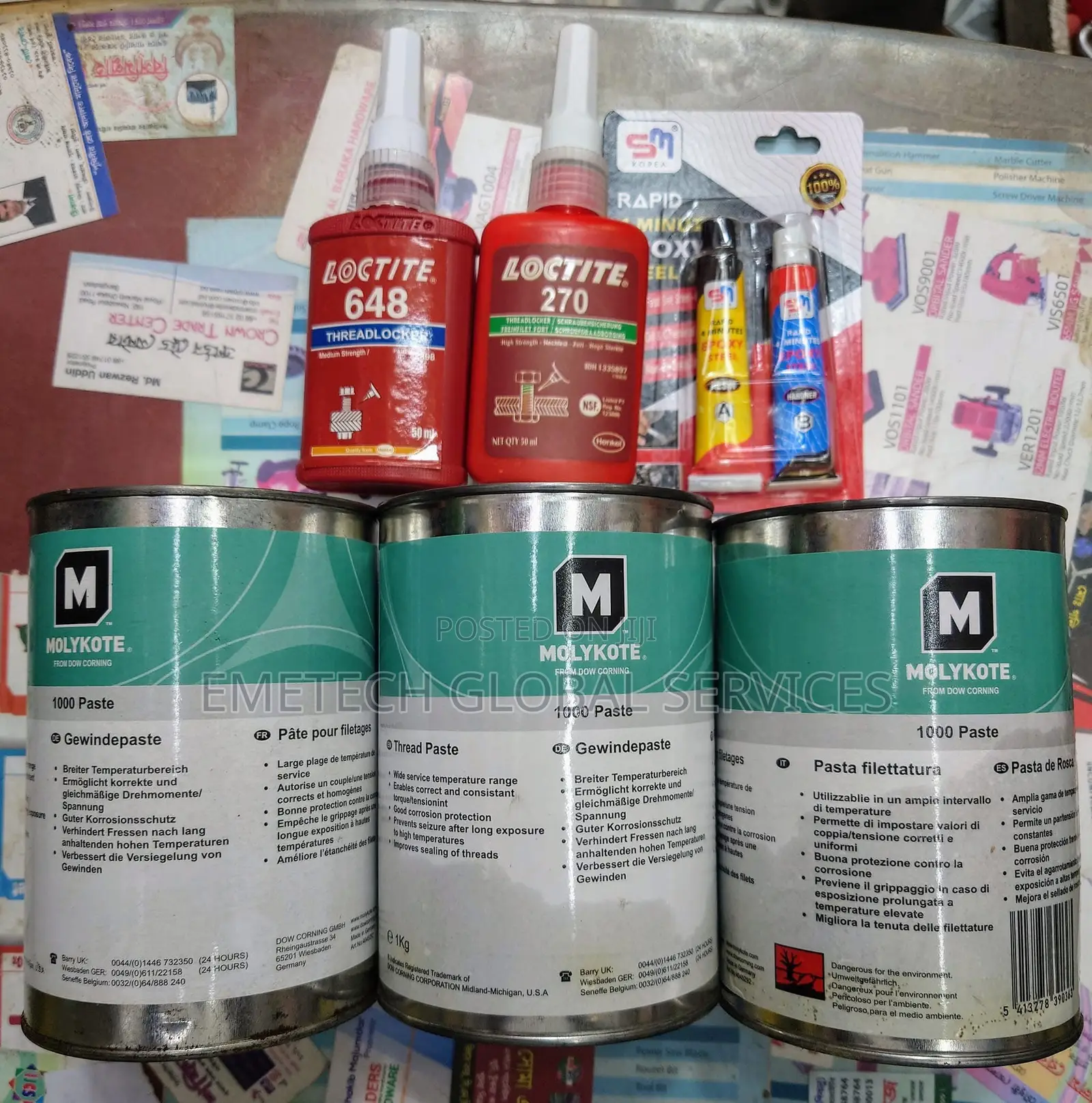 Molykote 1000 Paste in Port-Harcourt - Hand Tools, Emmytech Integrated ...