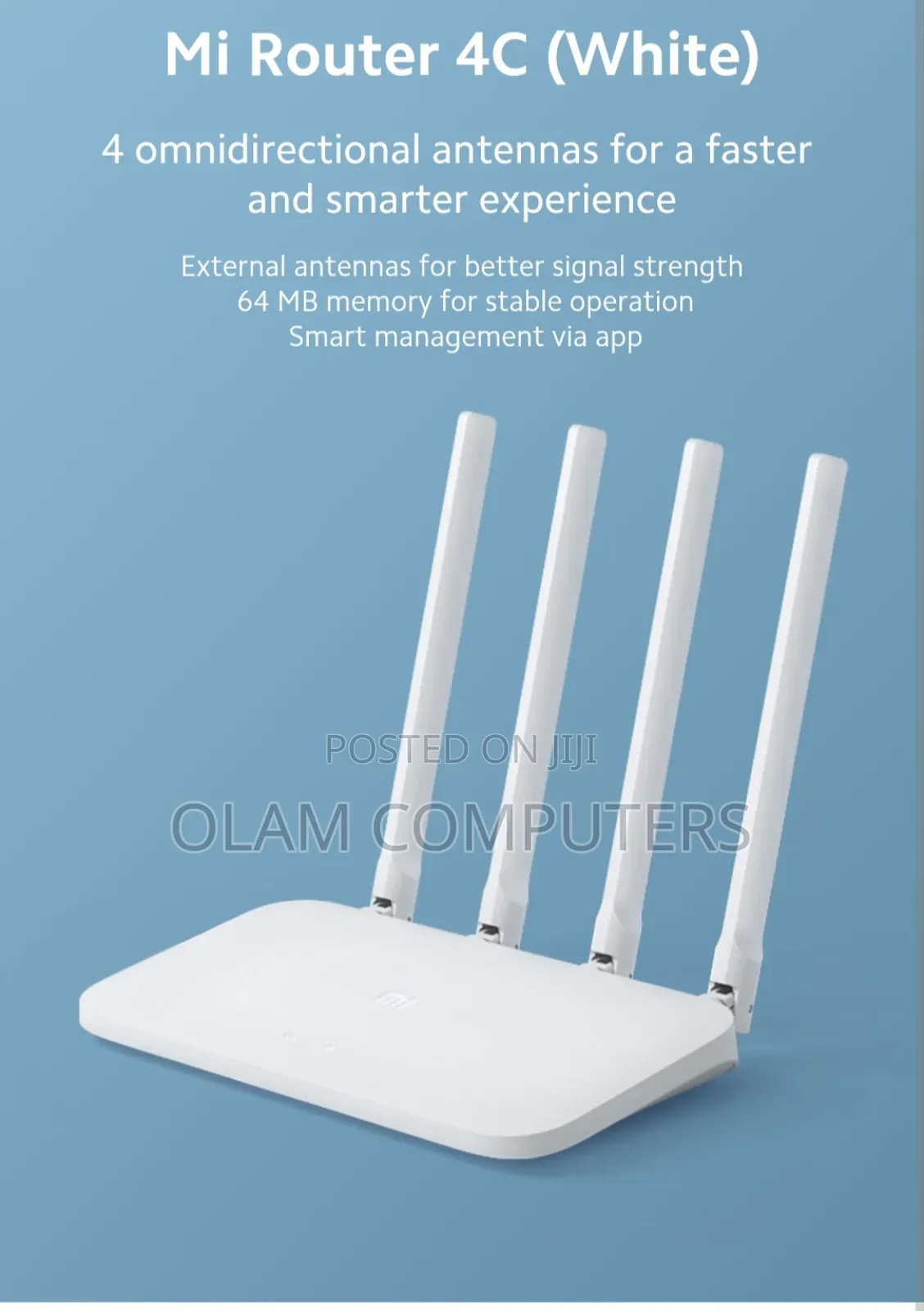 Mi Router 4c in Ikeja - Networking Products, Eze Nwafor | Jiji.ng