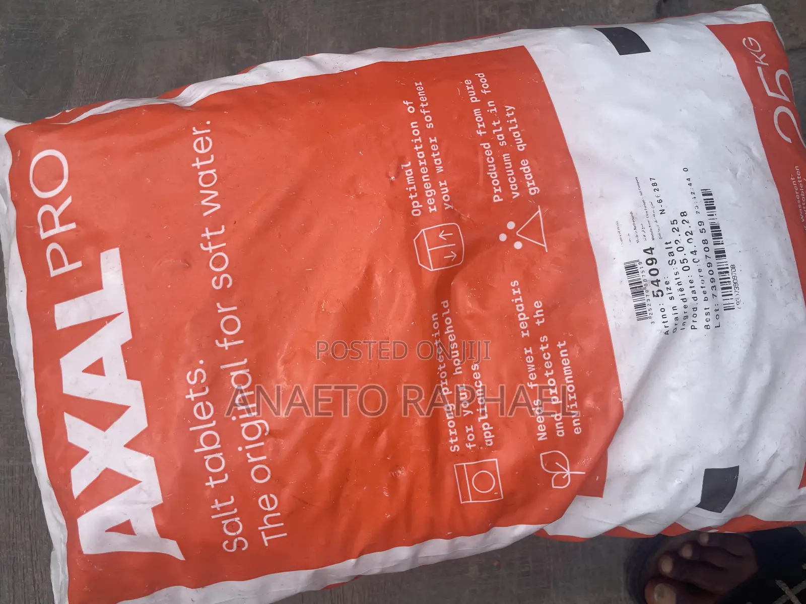 Axal Tablet Salt in Mushin - Manufacturing Materials & Supplies, Anaeto ...