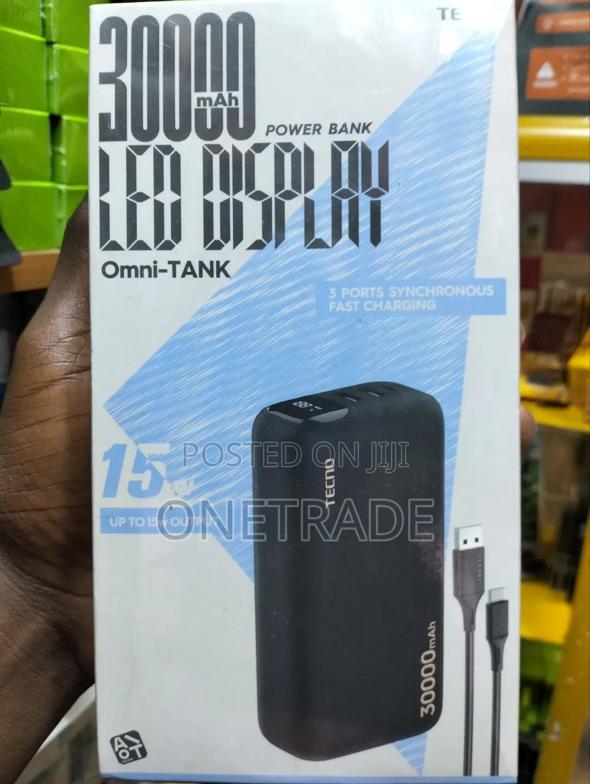 Tecno 30000mah Omni-Tank Led Display Power Bank in Ikeja - Accessories ...