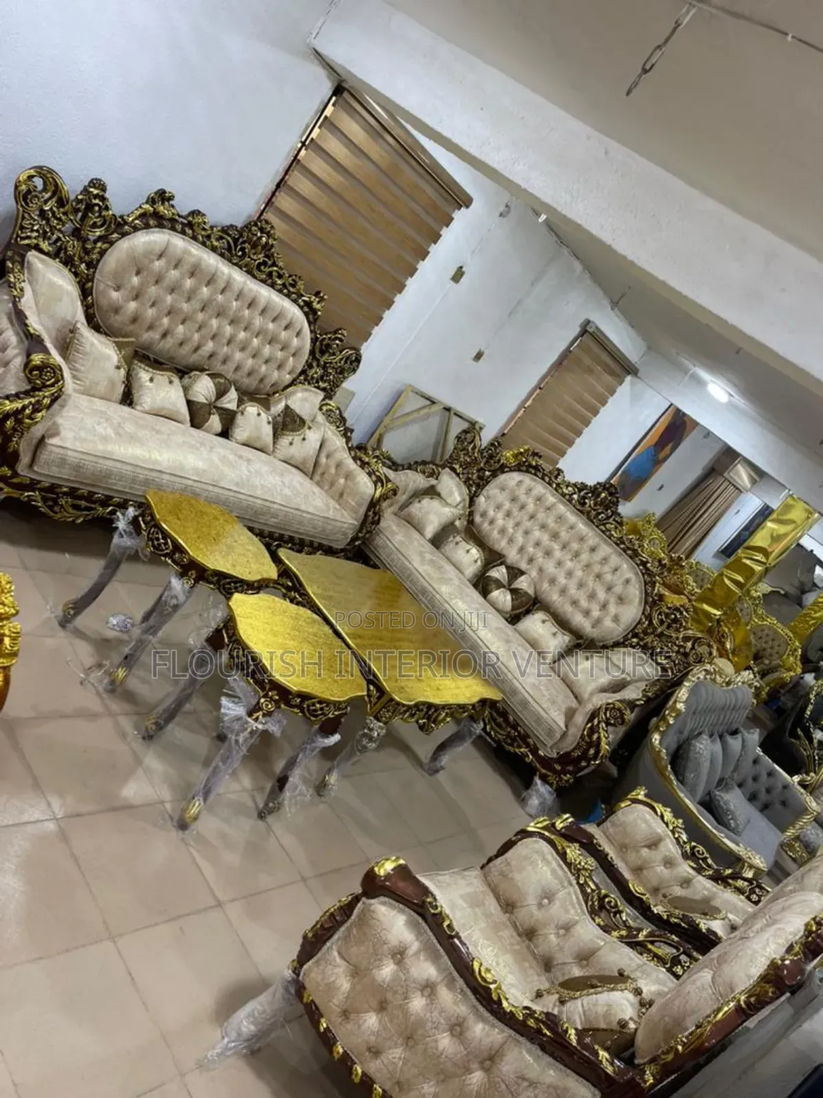 Standard Unique Luxury Quality Imported Egypt Royal Sofas Set. in Lekki - Furniture, Divine ...