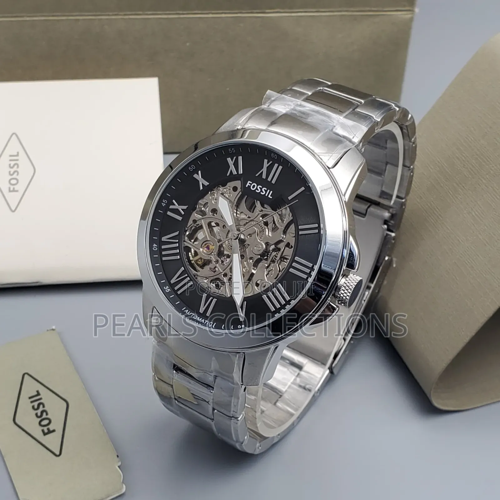 Fossil Automatic Silver Chain Watch in Ipaja - Watches, Pearls ...