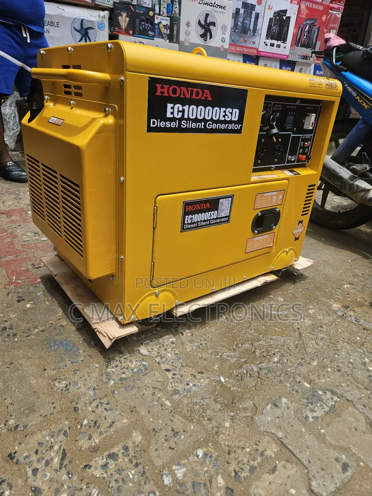 Honda 10kva Diesel Soundproof Generator 100%Copper Wire in Dei-Dei ...