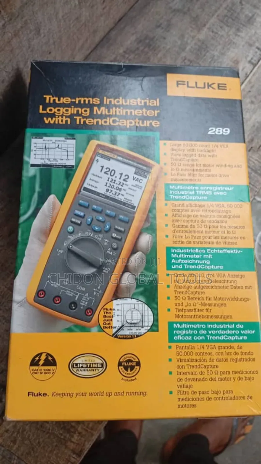 Fluke 289 Digital Testing Multimeter in Ojo - Measuring & Testing Tools ...