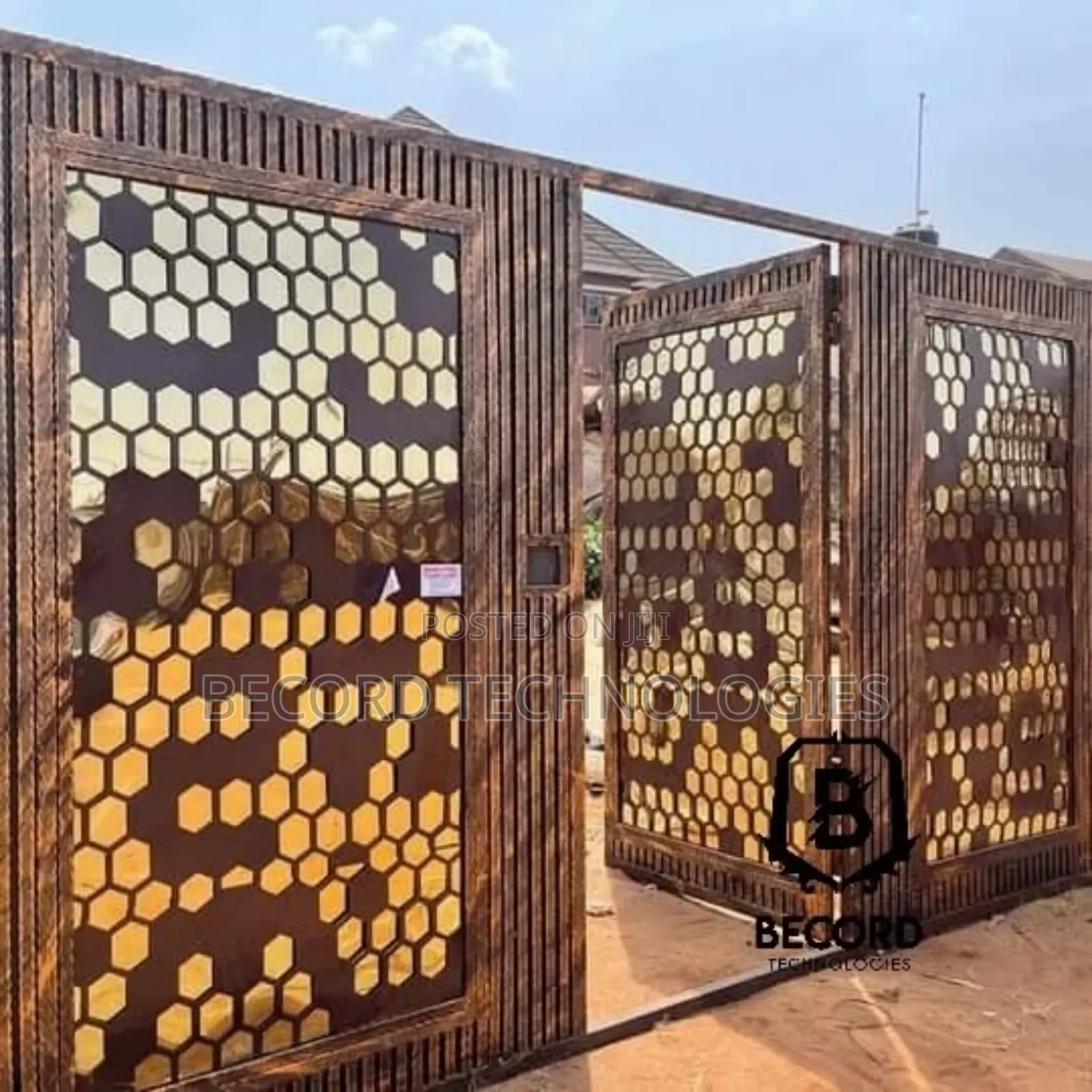 Laser Cut Security Luxury Steel Gate in Port-Harcourt - Doors ...