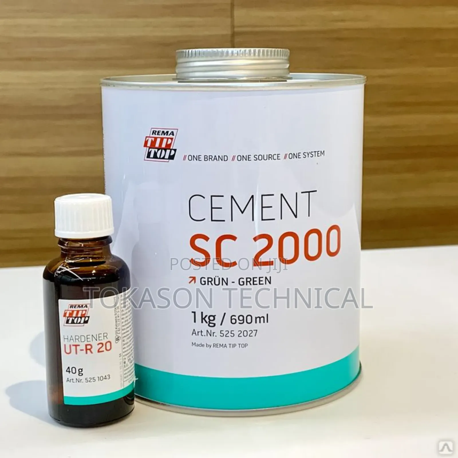 Rema Tip Top Sc 2000 Black Cement, a Two-Component Cold Vulcanizing in ...