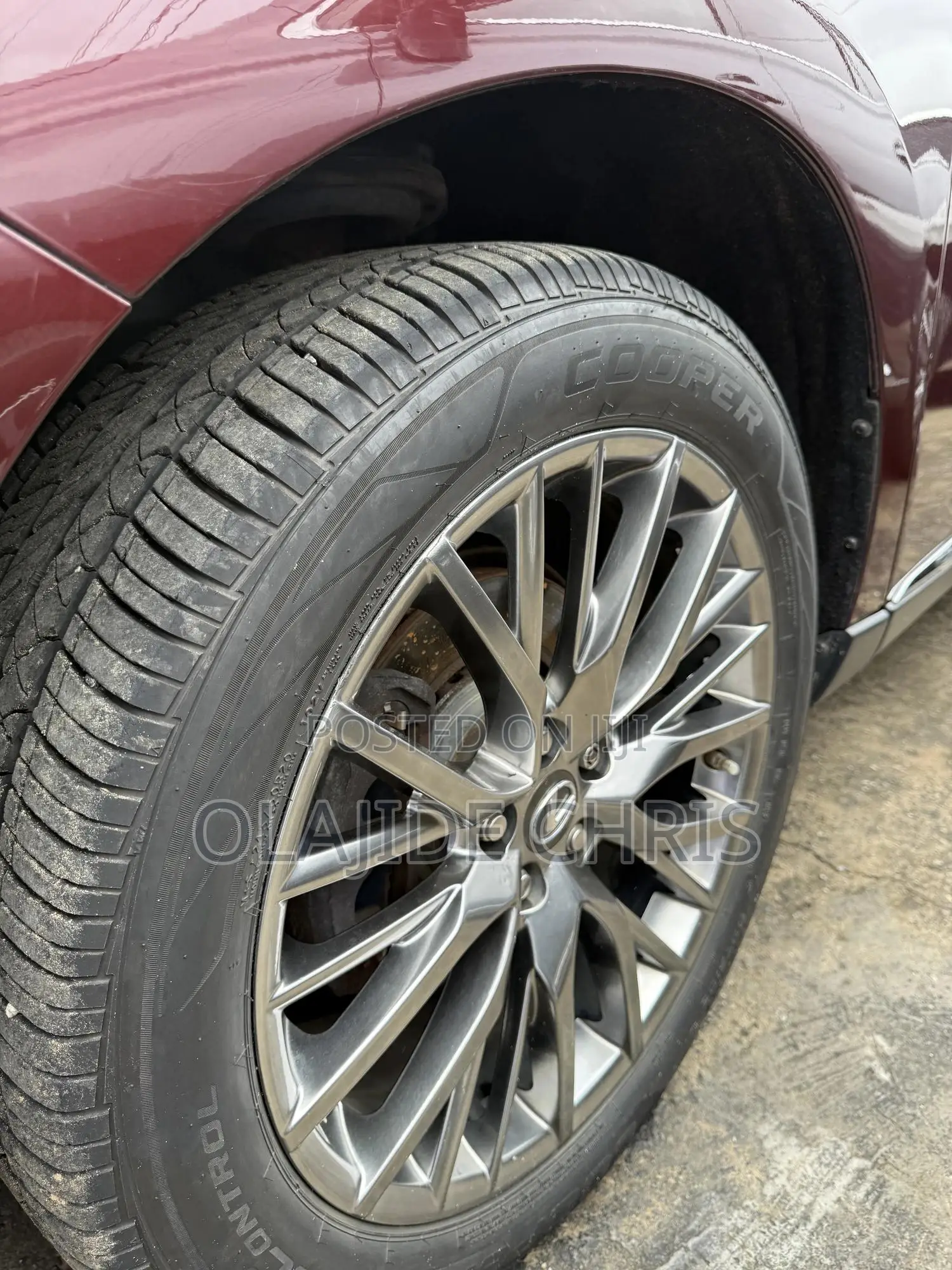 Lexus RX 2014 Burgundy in Alimosho - Cars, Passion Consults | Jiji.ng