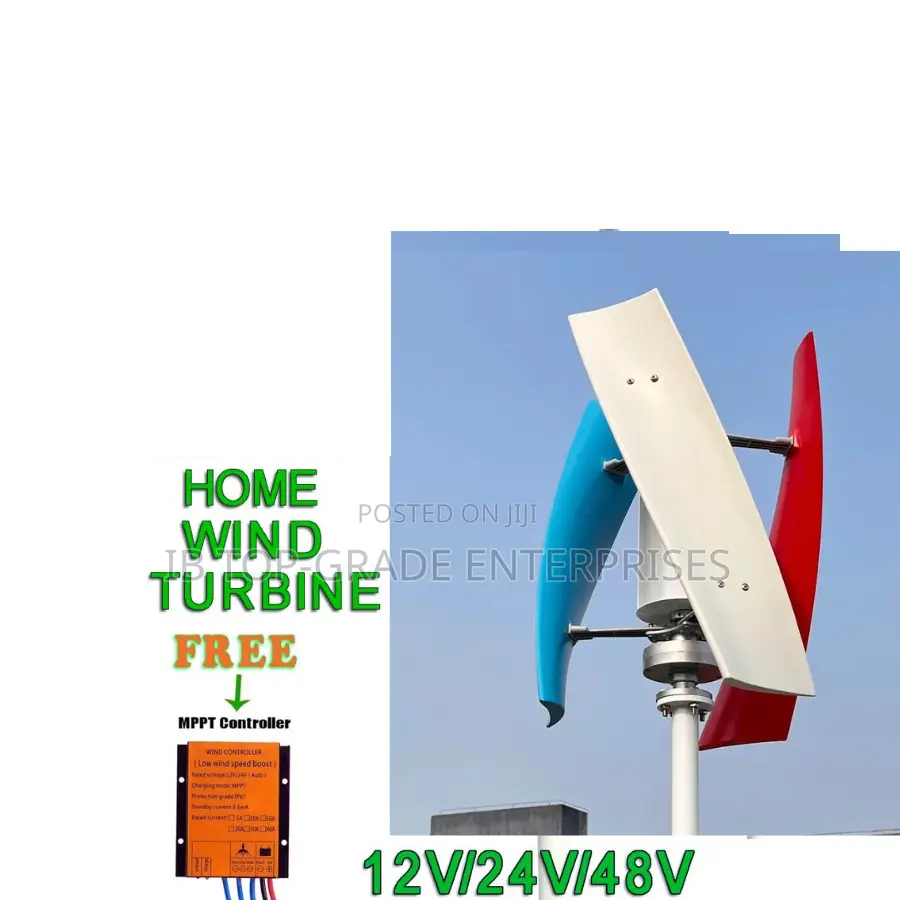 End the Cycle of Rate Hikes With 5000w 48v Vertical Wind Turbine in ...